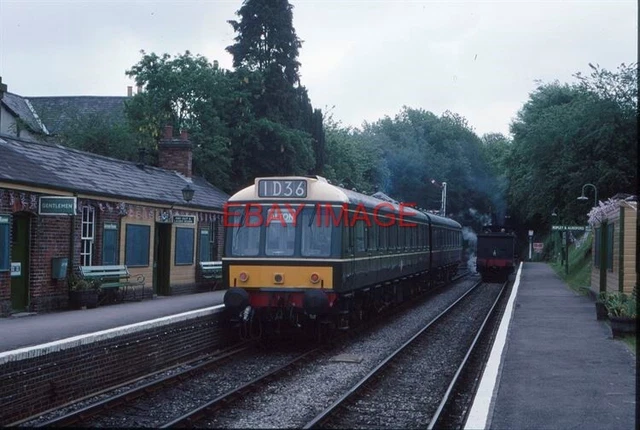ORIGINAL 35MM SLIDE 2 CAR DMU ON THE WATERCRESS LINE £3.50 - PicClick UK