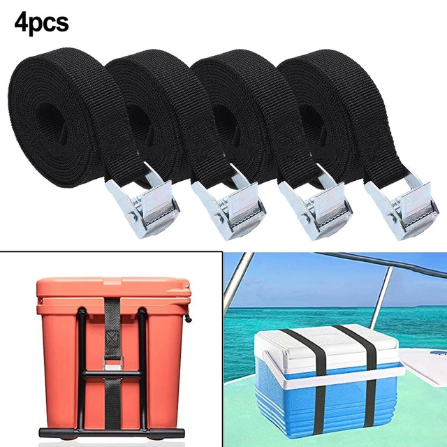 HEAVY DUTY 20MM*2M Cooler Tie Down Straps Set of 4 for Secure ...