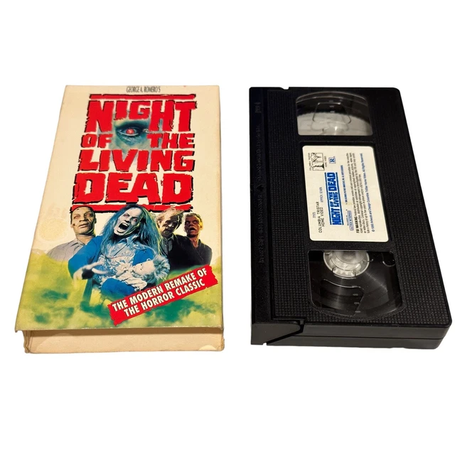 NIGHT OF THE Living Dead 1990 Remake VHS Tony Todd, Patricia Tallman ...