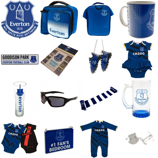 EVERTON FC EFC The Toffees Official Licensed Gift Evertonians Signature ...