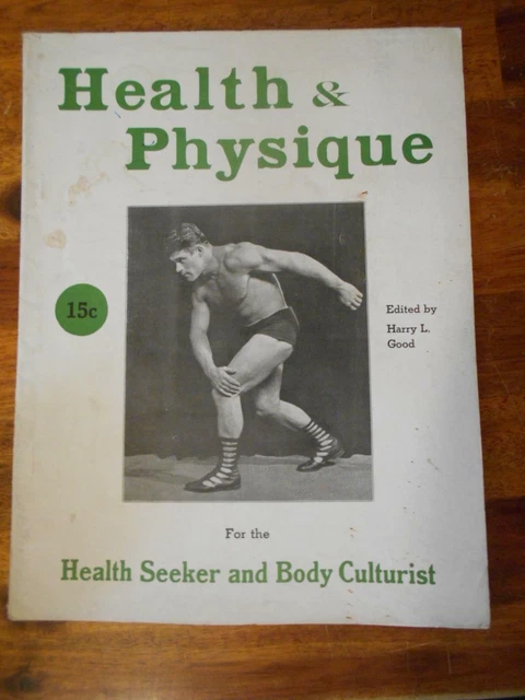 HEALTH & PHYSIQUE bodybuilding muscle ISSUE #2 magazine JOE MILLER 10 ...