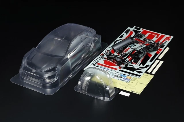 TAMIYA 1/10 TOYOTA GR Yaris Hybrid Body Set 51707/58716 TL01/TA05/Tt02 ...