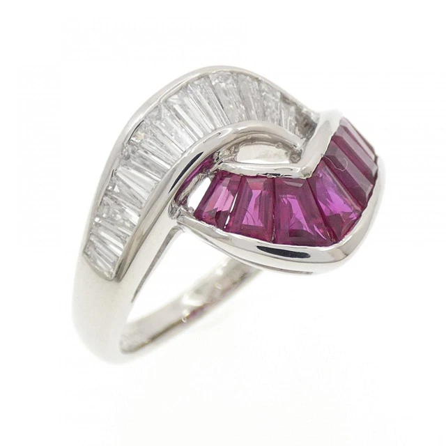AUTENTICO ANELLO CON rubino PT900 #230-000-573-9065 EUR 989,36 ...