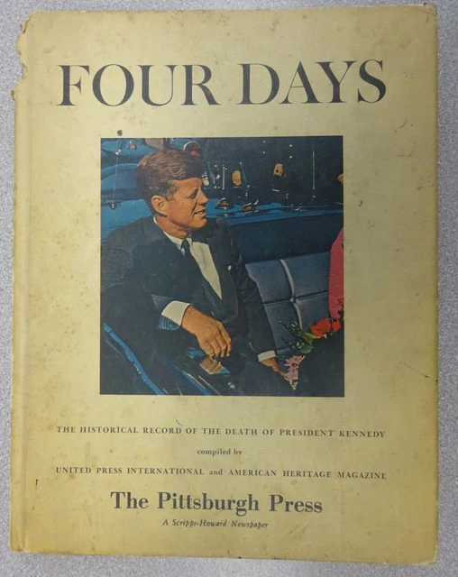 VTG ORIGINAL JOHN Kennedy Oswald Ruby 77 Newspaper Clippings & Four Days Book £15.98 - PicClick UK
