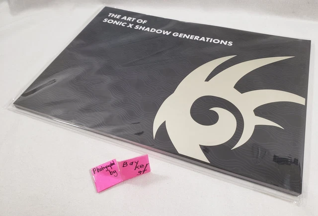 SONIC X SHADOW Generations Art Book NEW hedgehog Artbook promo Japan ...
