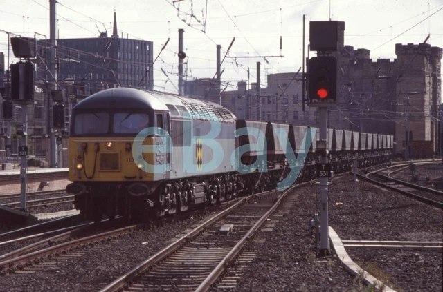 35MM RAILWAY SLIDE of Class 56 56115 @ Newcastle Copyright to Buyer £4. ...