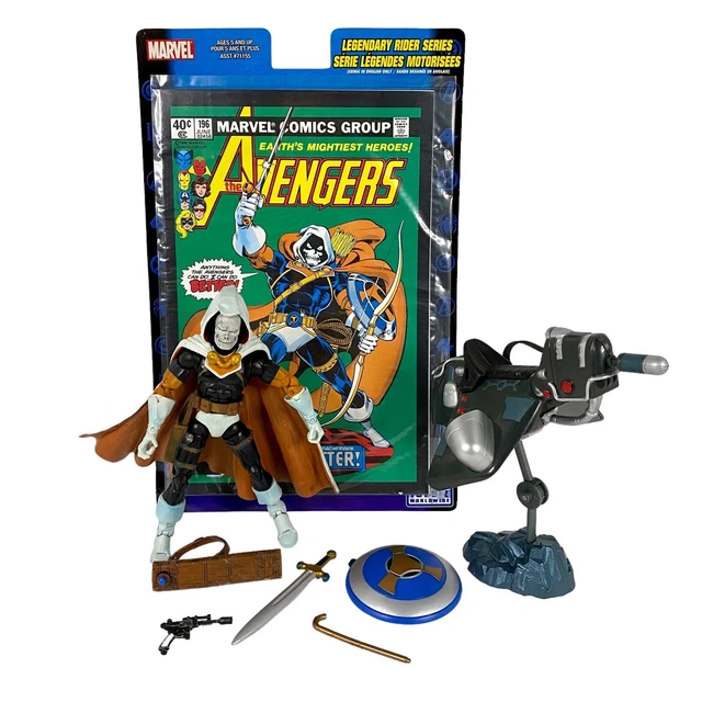 MARVEL LEGENDS TASKMASTER Legendary Riders Series Figure Complete with ...