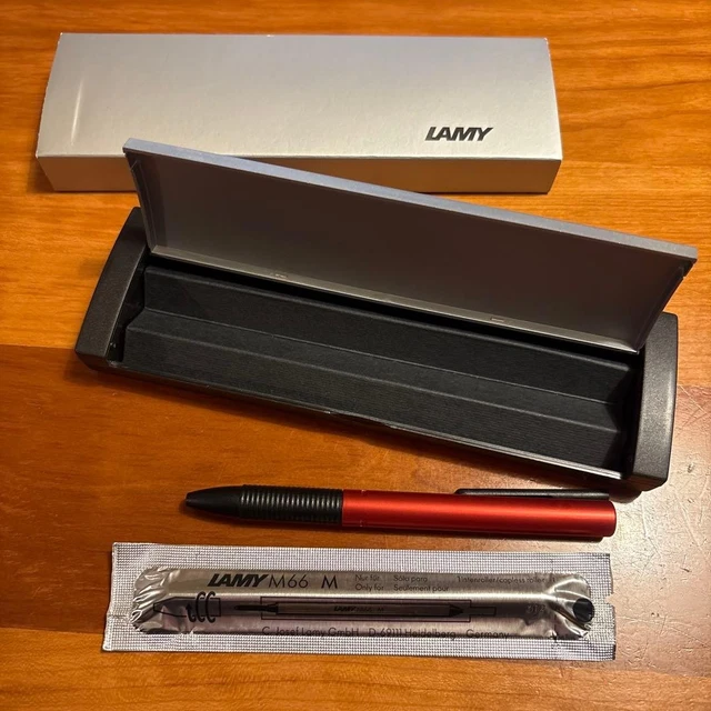 LAMY TIPO RED Ballpoint Pen with Case Rare Japan Import Rare $216.37 ...