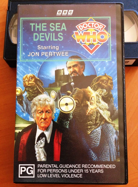 DR WHO - The Sea Devils - Jon Pertwee - Vhs $29.95 - PicClick AU