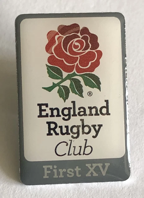 ENGLAND RUGBY CLUB First Xv Official Lapel Pin Badge £6.00 - PicClick UK