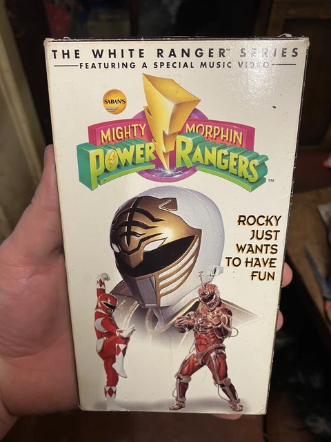 MIGHTY MORPHIN POWER rangers vhs Rocky just wants to have fun £9.32 ...
