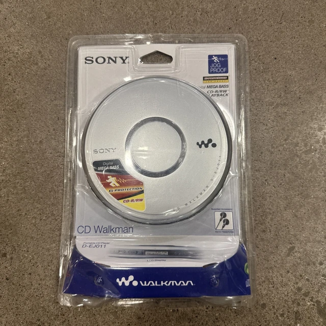 SONY D-EJ011 WALKMAN Discman personal cd player New Still Sealed In Package £149.43 - PicClick UK
