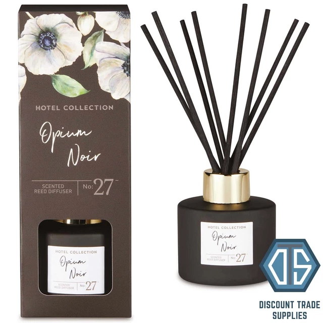 ALDI HOTEL COLLECTION No 27 Reed Diffuser Fragranced Opium Noir 100ml £ ...