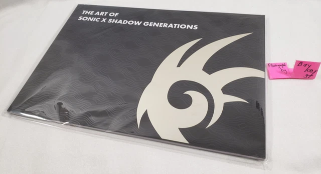 SONIC X SHADOW Generations Art Book NEW hedgehog Artbook promo SEALED ...