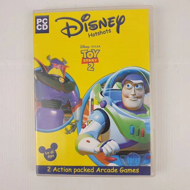 PC CD ROM Disney Hotshots Toy Story 2, 2 Action Packed Games, ***Free ...