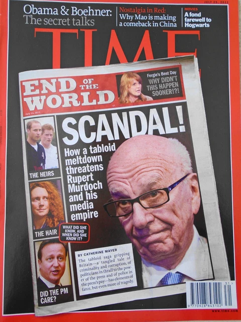 TIME MAGAZINE - End of the World - Jul 25 2011 £7.99 - PicClick UK