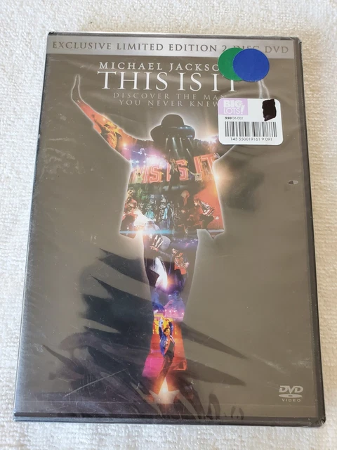 MICHAEL JACKSON'S THIS Is It Exclusive Limited Edition 2-Disc - BRAND ...