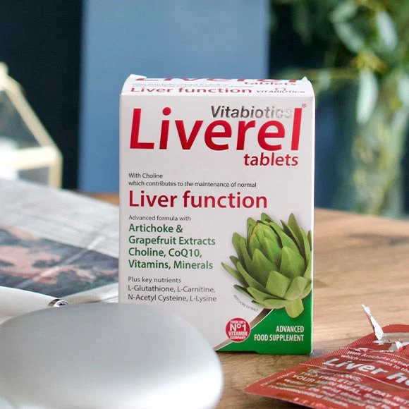 VITABIOTICS LIVEREL 6×60 Tablets Liver Health Artichoke & Grapefruit ...