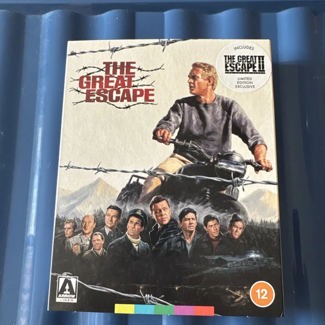 THE GREAT ESCAPE Limited Edition (Blu-ray) Charles Bronson James Garner ...