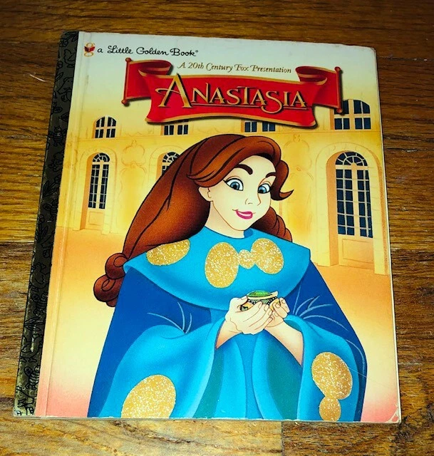 VINTAGE LITTLE GOLDEN Book 20th Century Fox Anastasia 1997 Hardcover £ ...