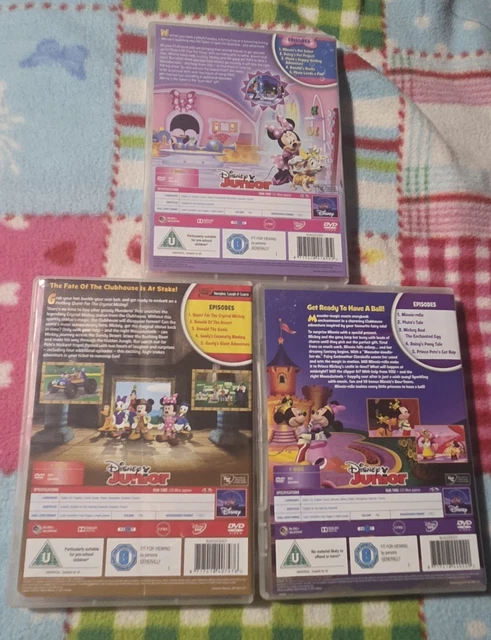 DISNEY JUNIOR MICKY Mouse Clubhouse DVD Collection Bundle X3 £5.42 ...