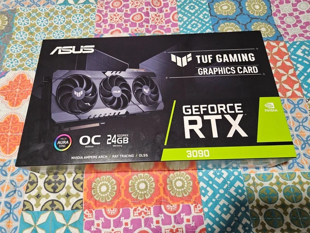 ASUS TUF GAMING Graphics Card 3090 Geforce RTX Nvidia 24GB GDDR6X OC ...