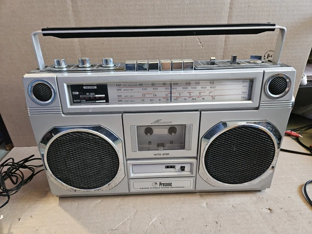 PROSONIC PQR-9200 BOOMBOX Ghetto Blaster | Works, Read Description $80. ...