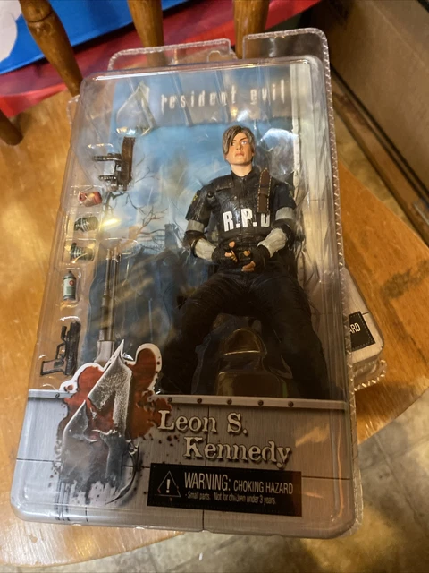 RESIDENT EVIL 4 Neca Leon S. Kennedy Rpd Variant Exclusive Action ...