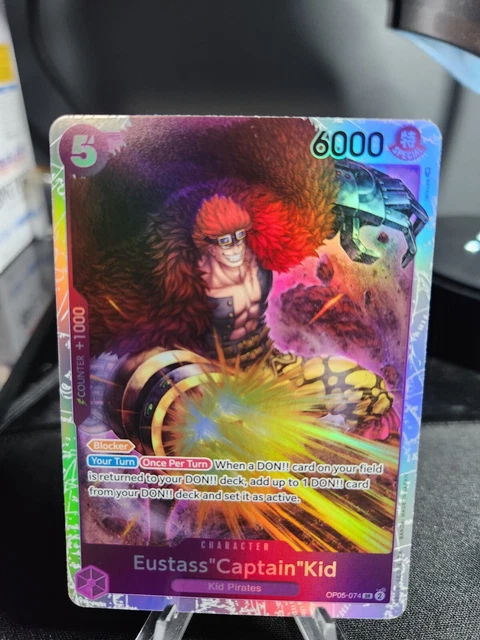 EUSTASS CAPTAIN KID OP05-074 SR Awakening Of The New Era English One ...