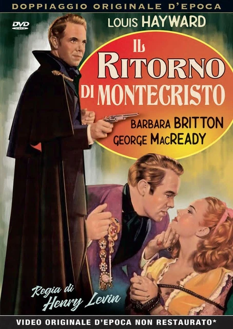 COUNT MONTE CRISTO'S REVENGE *1946 / Louis Hayward / Barbara Britton ...