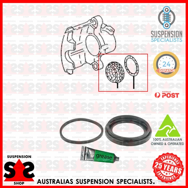 FRONT AXLE REPAIR Kit, Brake Caliper Suit MERCEDES-BENZ 124 Saloon (W124) 230 E EUR 19,92 ...