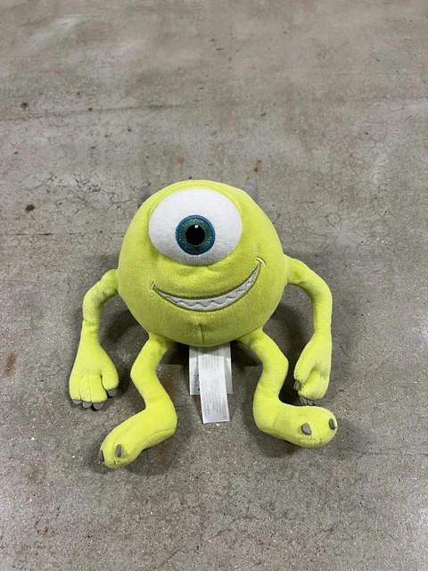 DISNEY PIXAR MONSTERS Inc MIKE WAZOWSKI Mikey 7" Plush Eyeball Disney ...