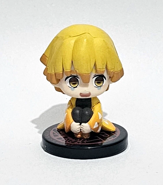 BANDAI KIMETSU NO Yaiba Demon Slayer Suwarasetai Mini Figure ZENITSU ...