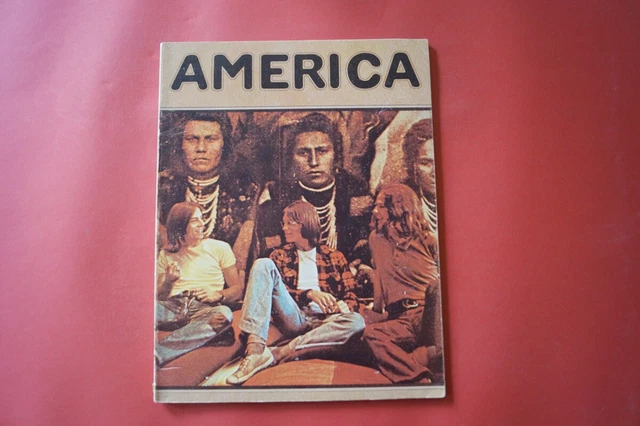 AMERICA - AMERICA. songbook sheet music. piano vocal guitar PVG £33.08 ...
