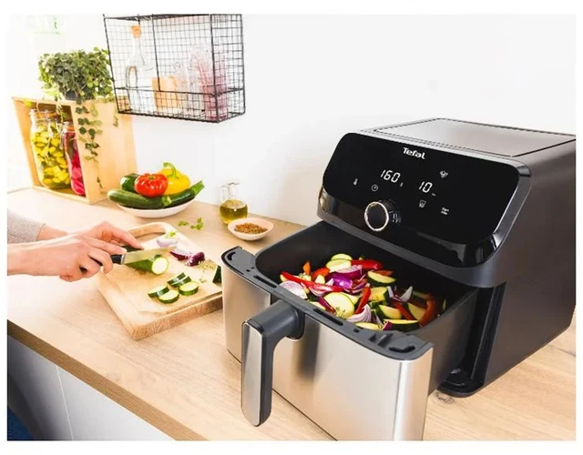 TEFAL HEISSLUFTFRITTEUSE EASY Fry Mega 7,5 l 2000W mit Kratzer *B-Ware ...