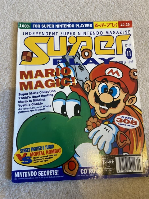 SUPER PLAY MAGAZINE Issue 11 (SNES) Super Nintendo - Sept93 Vintage VG ...