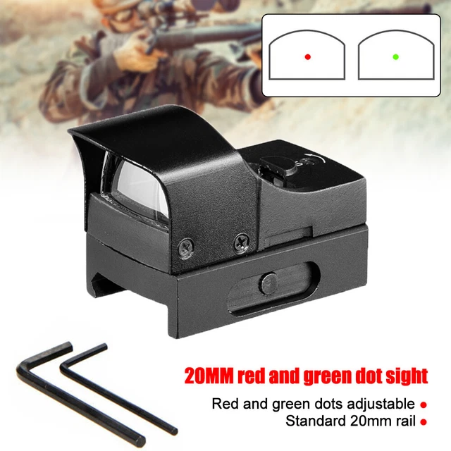 MICRO 3MOA GREEN/RED Spot Sight Holographic Reflex Picatinny Weaver ...