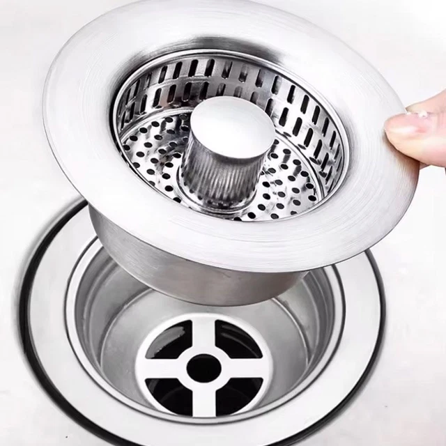 2024 Upgraded Sink Bounce Core Drain Strainer Gelmalls Kitchen Sink
