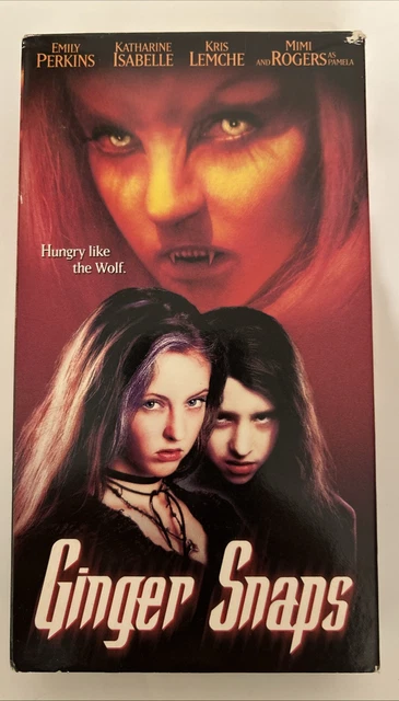 VINTAGE RARE VHS Ginger Snaps (2000) Horror Movie HTF See Pictures For ...