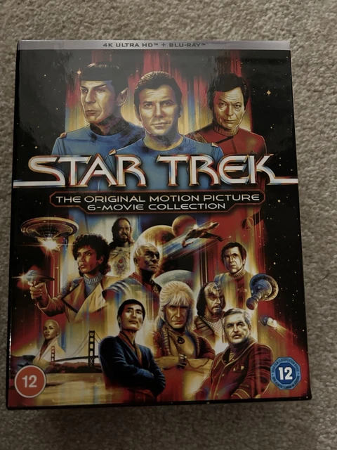 STAR TREK: THE Original Motion Picture 6-Movie Collection on 4K UHD and ...