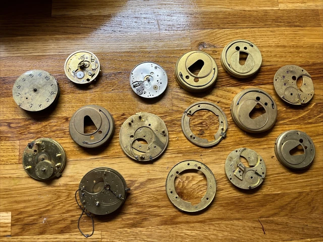 POCKET WATCH PARTS Spares Or Repair Job Lot £2.99 - PicClick UK