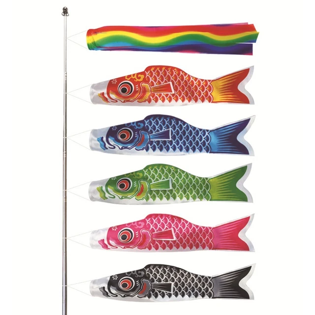 CARP STREAMER FLAG for Strength Outdoor Koi Flag High Quality 100cm/39 ...