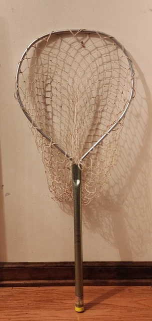 VINTAGE PEPCO ALUMINUM Fly Fishing Trout Landing Hand Net, 35" EUR 36 ...