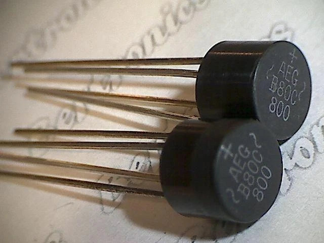 B80C800 [2PCS] diode radial AEG (you get 2 pcs.) EUR 15,25 - PicClick DE