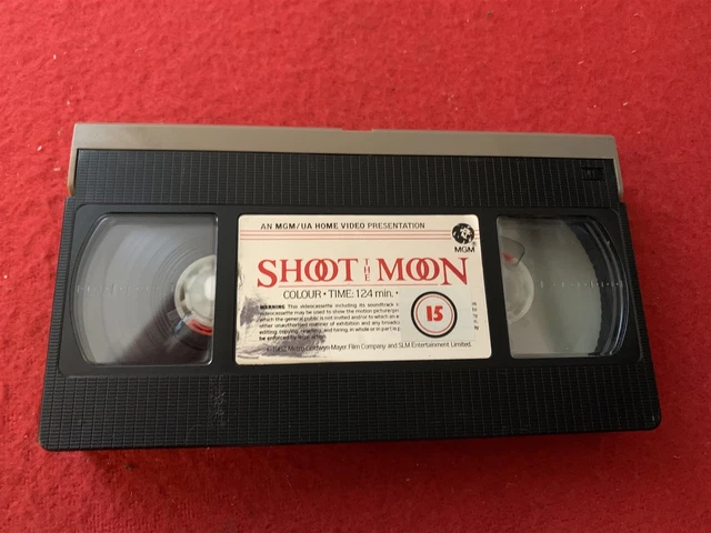 SHOOT THE MOON Mgm Pre-Cert Big Box Ex-Rental Vhs Video Tested Diane ...