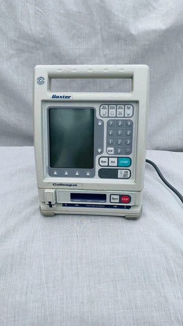 BAXTER COLLEAGUE SINGLE Channel Infusion Volumetric Pump £49.78 ...