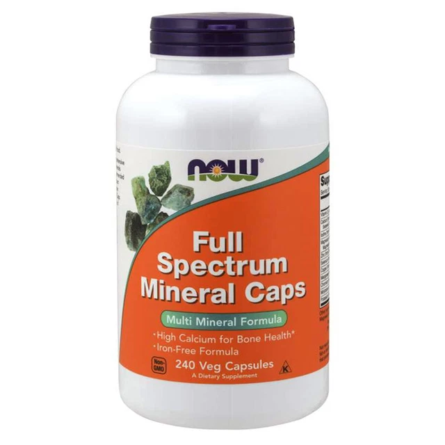 NOW FOODS FULL Spectrum Minerals - Broad Spectrum Minerals, No Iron ...
