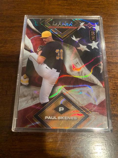 PAUL SKENES - 2024 Wild Card Auto Mania Baseball Américain - Rookie /50 ...