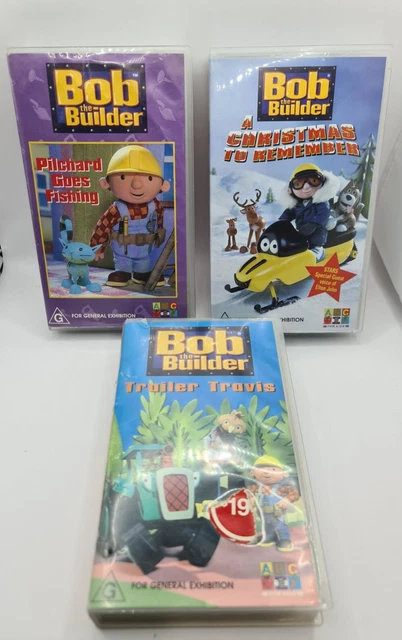 BOB THE BUILDER Abc For Kids Vhs Video X 3 Trailer Travis Pilchard ...
