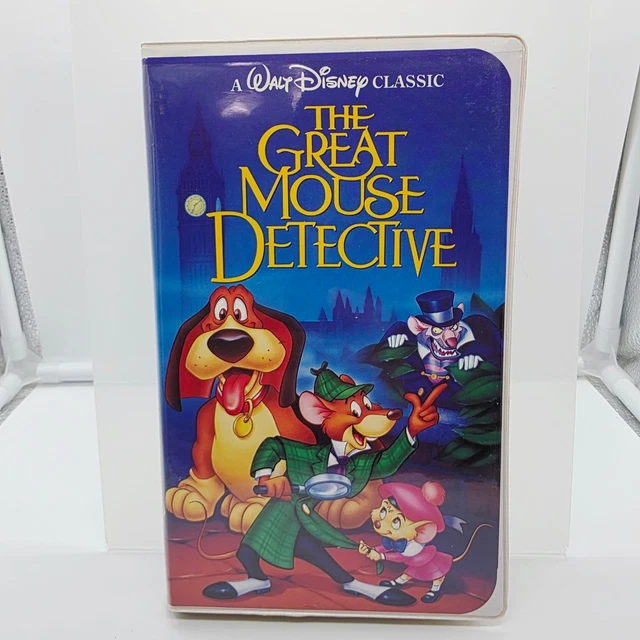 The Great Mouse Detective Vhs 1986 Animation Walt Disney Classic 12 54